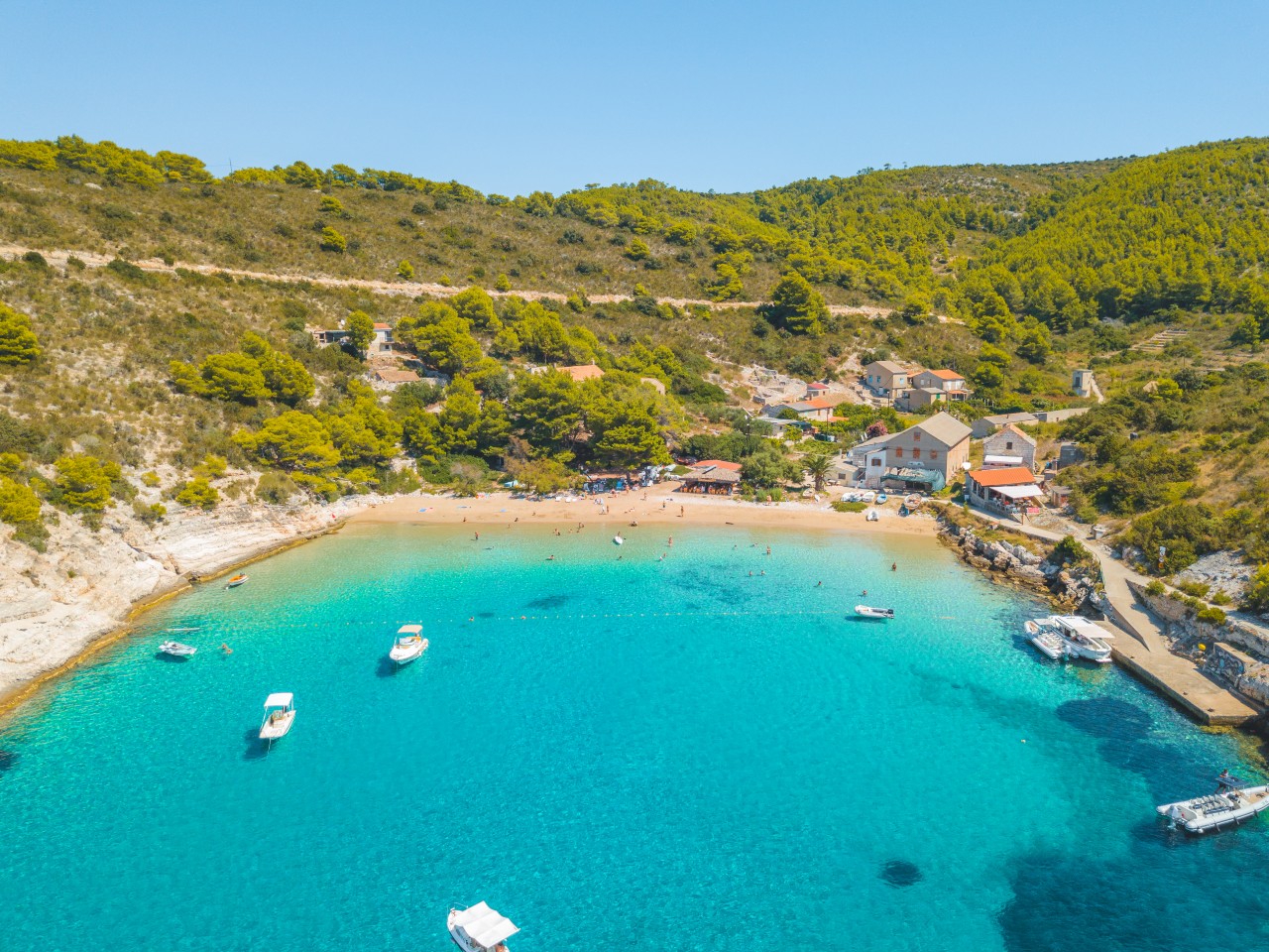 Blue Lagoon & 3 Islands Tour - Rent a Boat Split Croatia